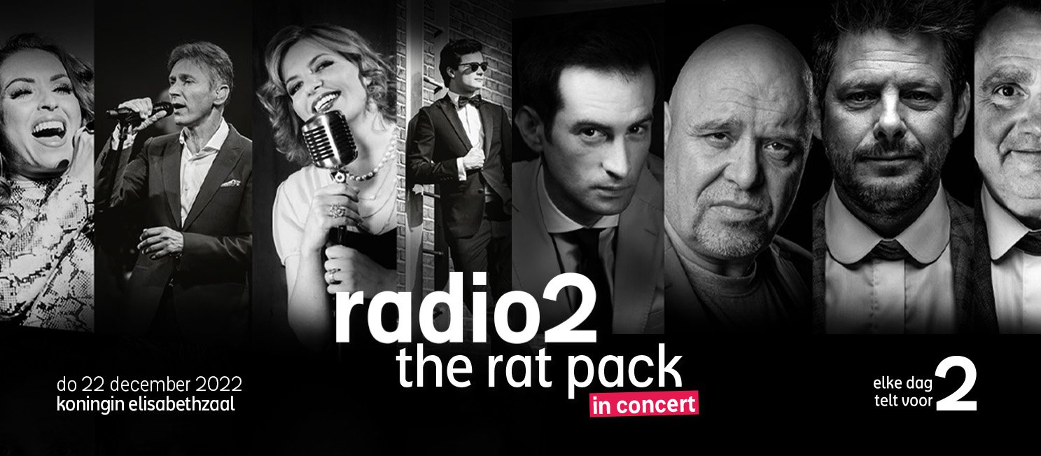 Radio 2 The Rat Pack In Concert - Koningin Elisabethzaal - Officiële ...